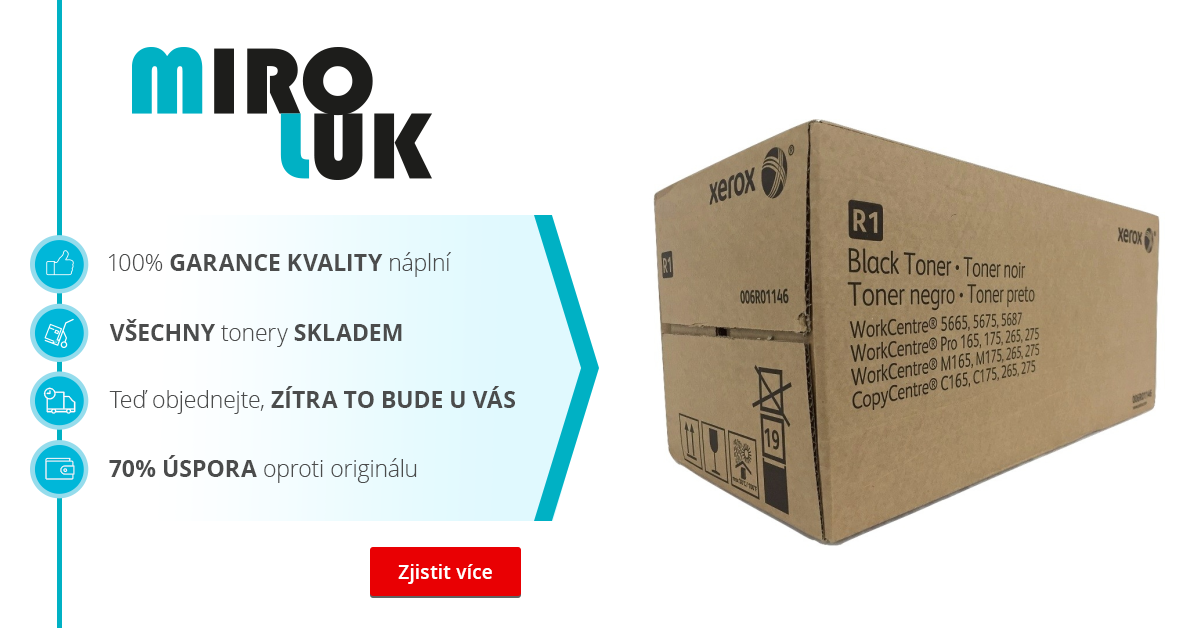 Originální toner XEROX 006R01146 (Černý) - toner skladem | Miroluk