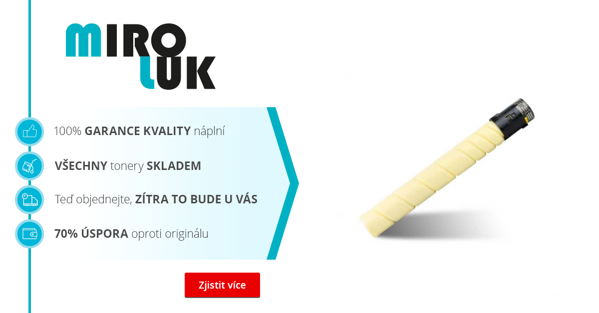 Originální toner Minolta TN-328Y (AAV8250) (Žlutý) - toner skladem ...