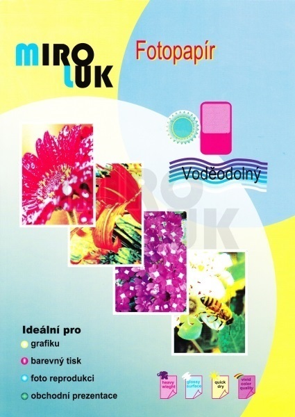 Fotopapír 10x15cm, 20 listů, 230 g/m², matný | Miroluk