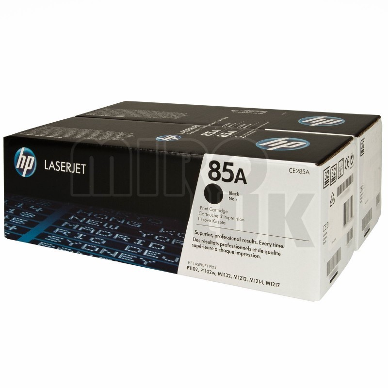 Originální tonery HP 85A, HP CE285AD (Černý) multipack - toner skladem ...