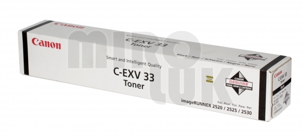Originální toner CANON C-EXV-33 (Černý) - toner skladem | Miroluk