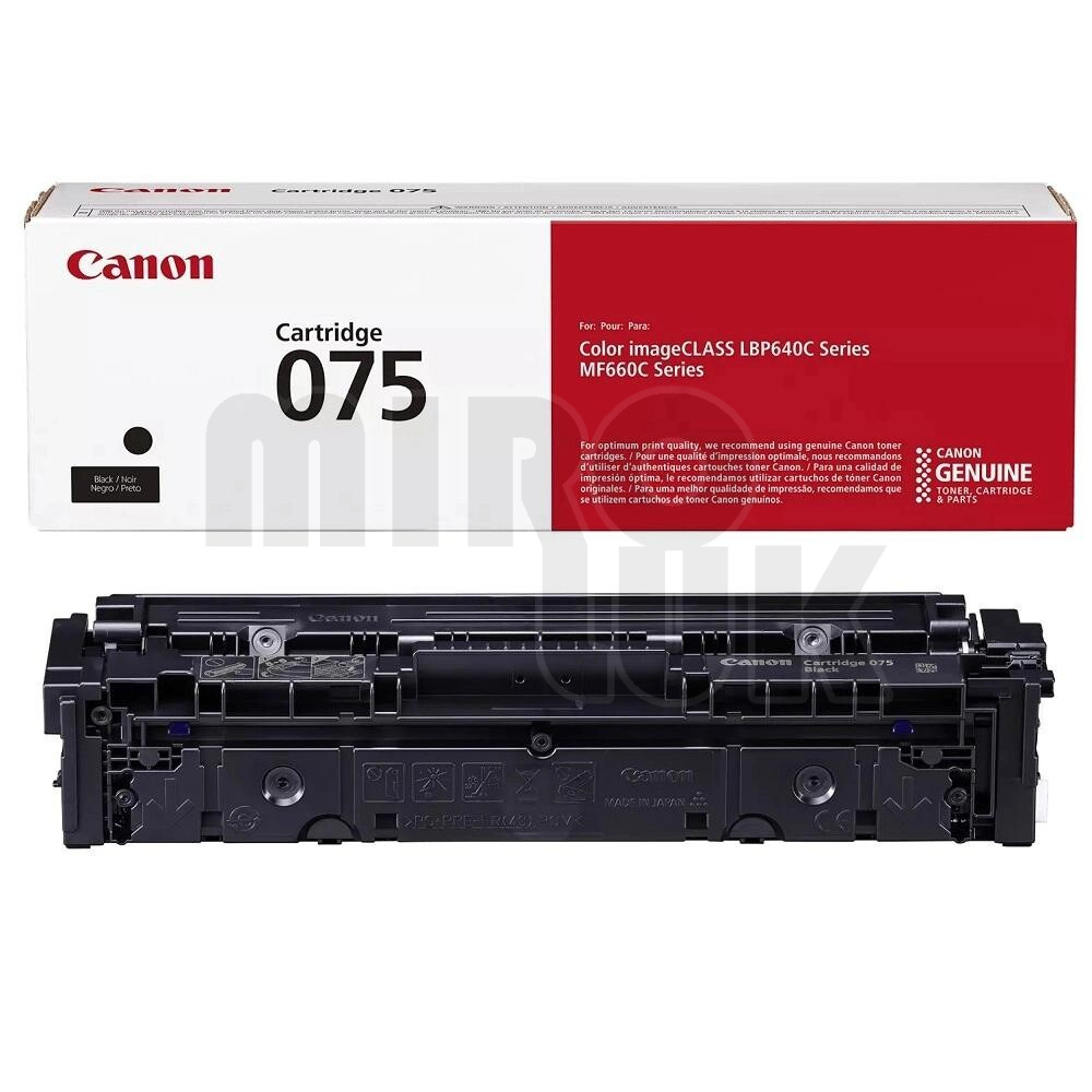 Originální toner CANON CRG-075Bk (Černý) - toner skladem | Miroluk